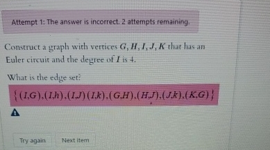 Solved Attempt 1: The answer is incorrect. 2 ﻿attempts | Chegg.com