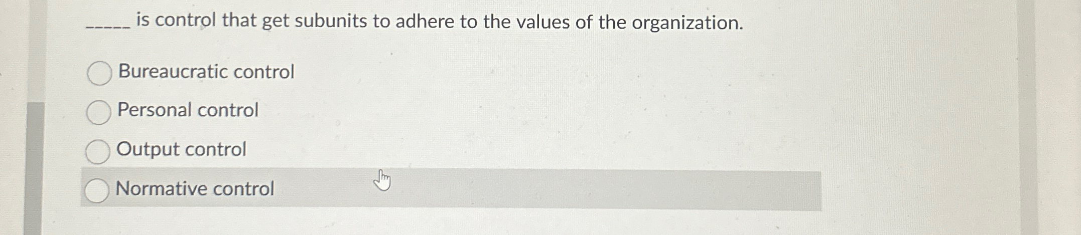 Solved q, ﻿is control that get subunits to adhere to the | Chegg.com