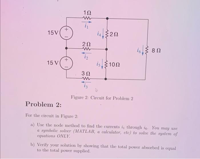 Solved Figure 2 Circuit For Problem 2 Problem 2 For The 4175