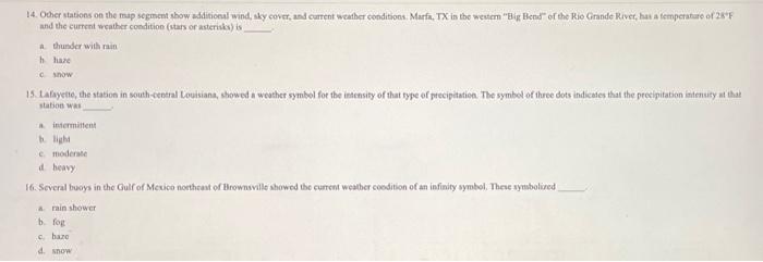Solved Figure 2A-3 is a regional surface station model map | Chegg.com