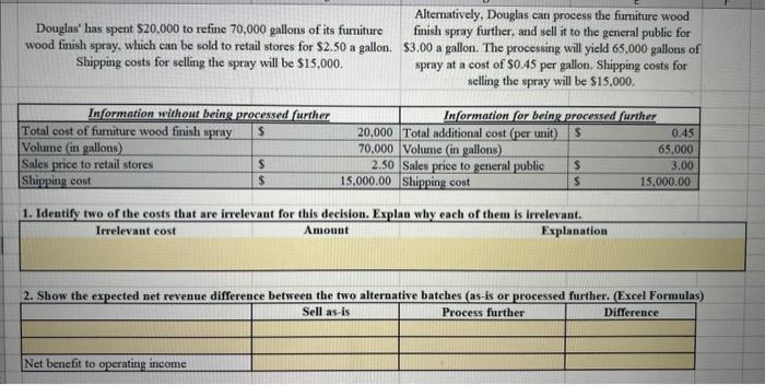 Solved I need help answering part 1 and 2. On part 2 please | Chegg.com