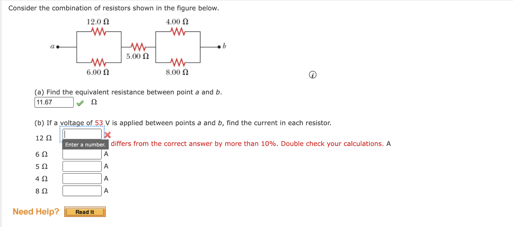 Solved Consider the combination of resistors shown in the | Chegg.com