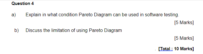 Solved Question 4a) ﻿Explain in what condition Pareto | Chegg.com