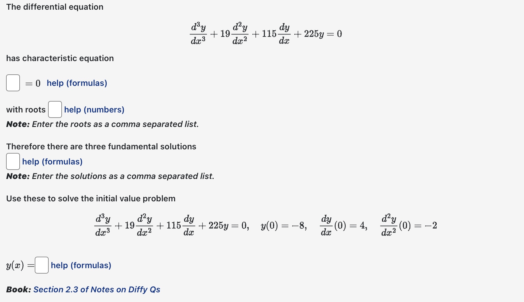 Solved The differential | Chegg.com