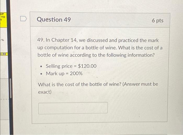Solved Question 49 49. In Chapter 14, we discussed and | Chegg.com