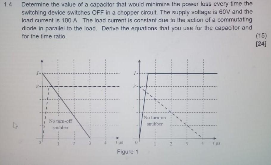 Solved Determine the value of a capacitor that would | Chegg.com