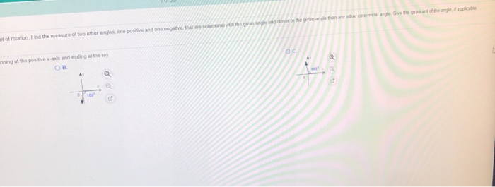 Solved Sketch the angle in standard position and draw an | Chegg.com