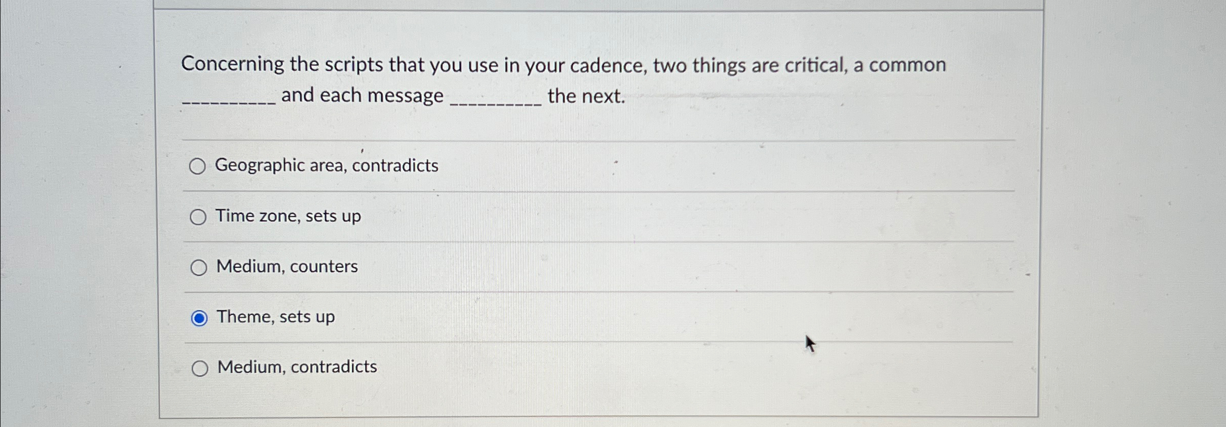Solved Concerning the scripts that you use in your cadence, | Chegg.com
