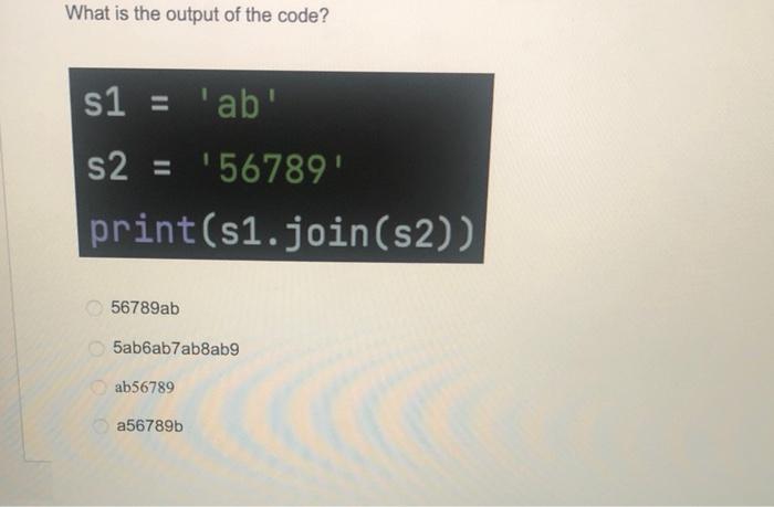 Solved What is the output of the code? Ikj@\$ Ikj@ jikj | Chegg.com