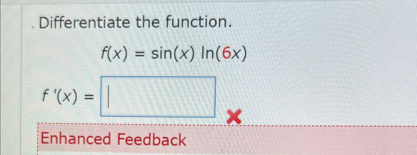Solved Differentiate the | Chegg.com