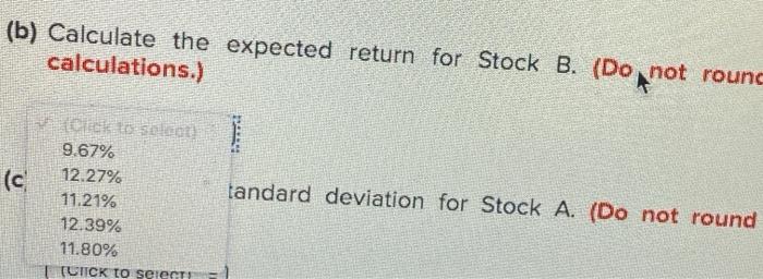 Solved P13-7 Calculating Returns and Standard Deviations | Chegg.com