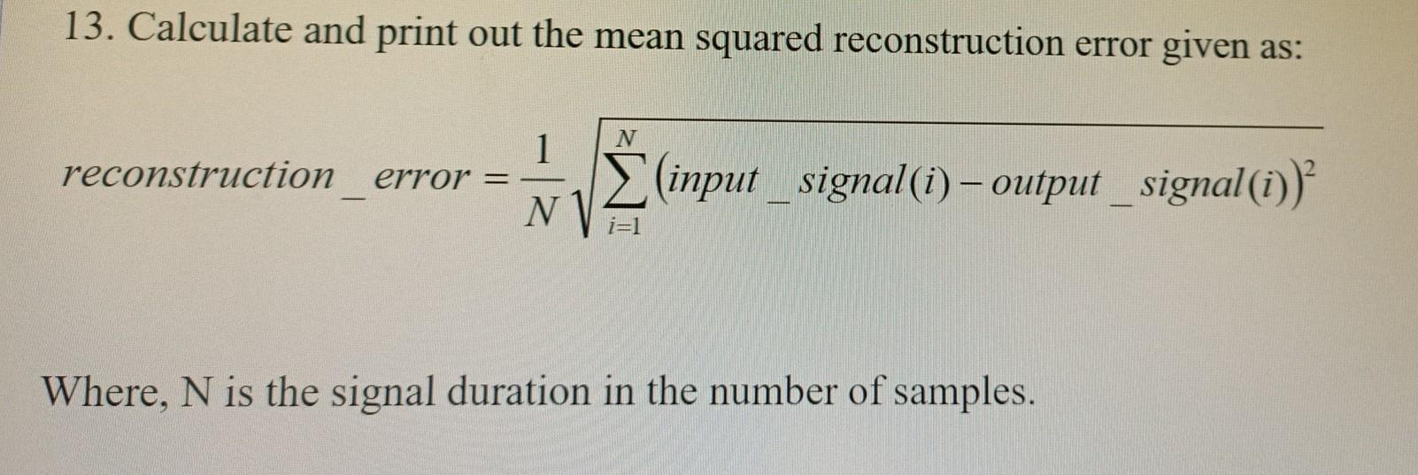 Solved MATLAB Question (Signal Processing): where: N = | Chegg.com