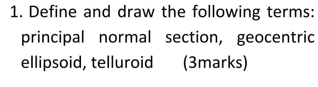 Solved 2. List any two coordinate system you know | Chegg.com