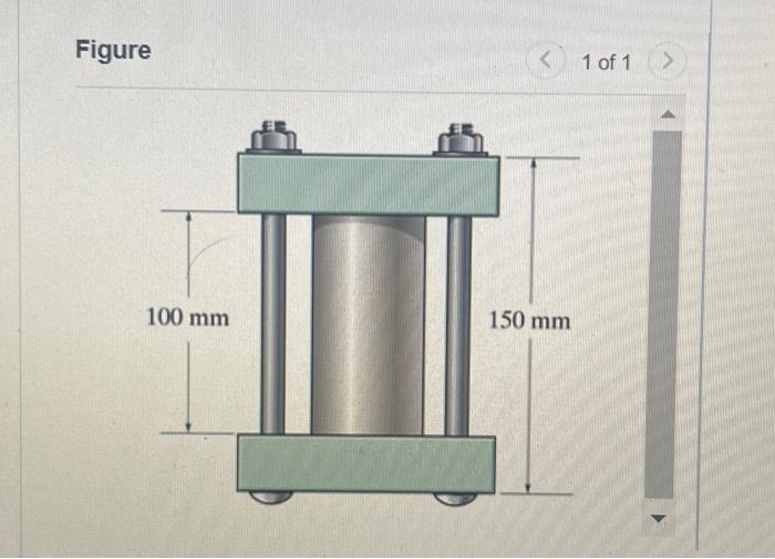 Solved The 58-mm-diameter cylinder is made from Am 1004-T61 | Chegg.com