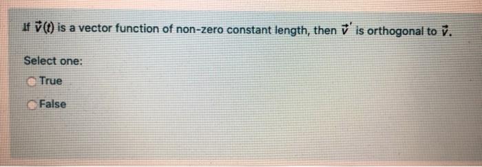 Solved If y(t) is a vector function of non-zero constant | Chegg.com