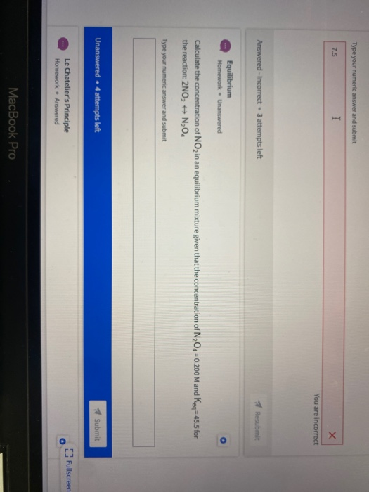 Solved Type your numeric answer and submit 7.5 I You are | Chegg.com