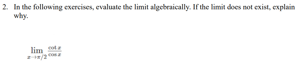 Solved In the following exercises, evaluate the limit | Chegg.com