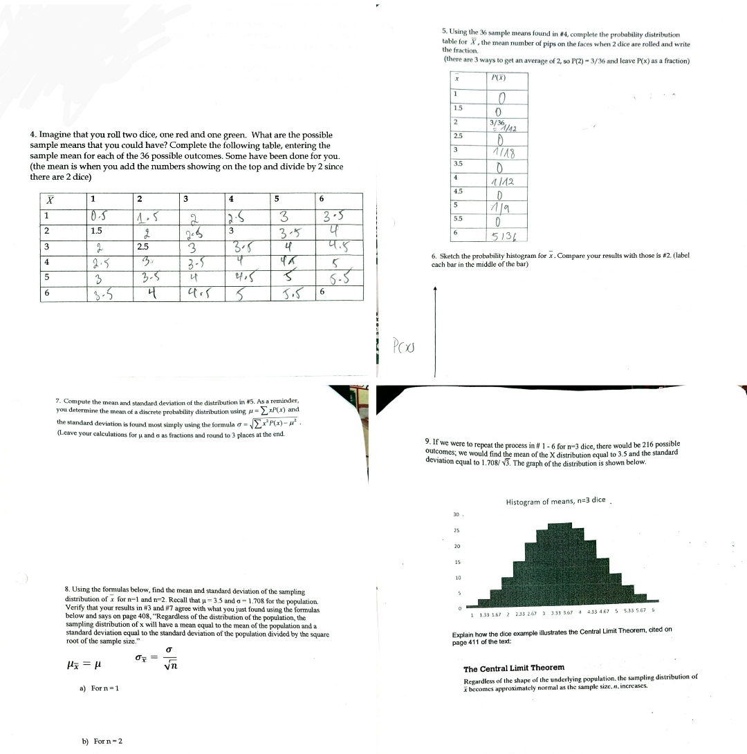Solved 4. ﻿Imagine that you roll two dice, one red and one | Chegg.com