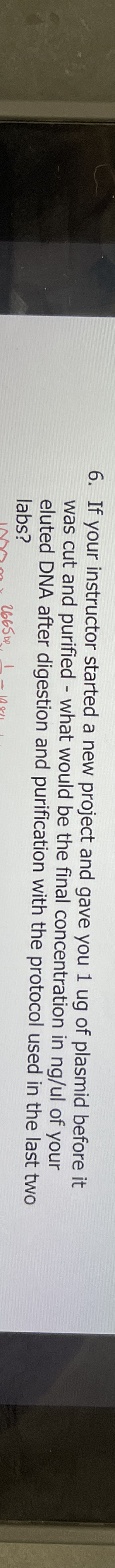 If your instructor started a new project and gave you | Chegg.com