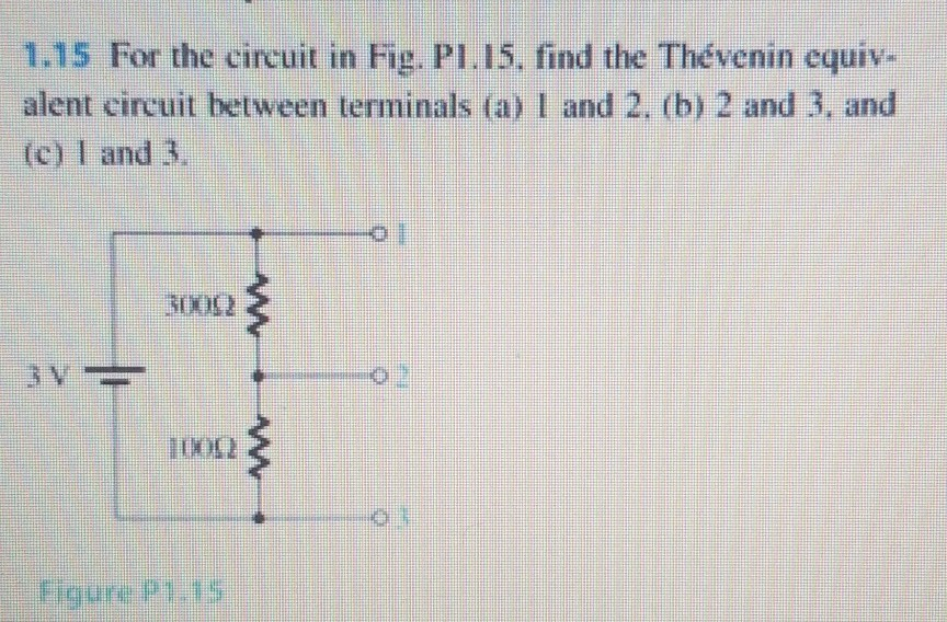 Solved 1.48 Consider the voltage-amplifier circuit model | Chegg.com