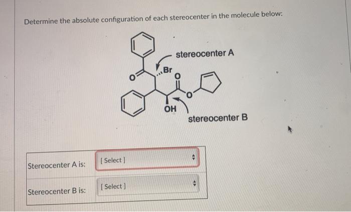 Solved Determine the absolute configuration of each | Chegg.com