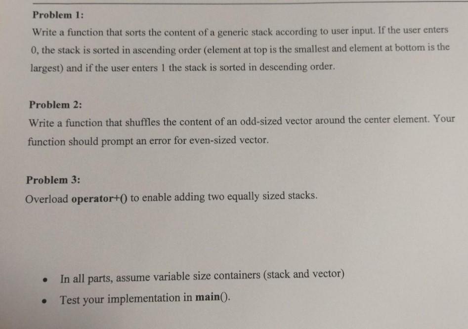 Solved plz solve it using this functions defined | Chegg.com