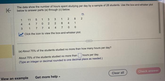 Solved The data show the hourly earnings (in dollars) of a | Chegg.com