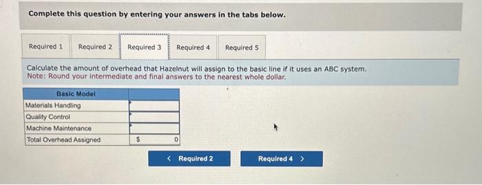 Solved Complete this question by entering your answers in | Chegg.com