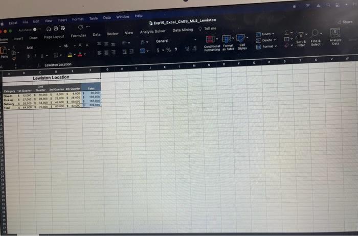 Step Instructions Possible 1 Start Excel. Download | Chegg.com