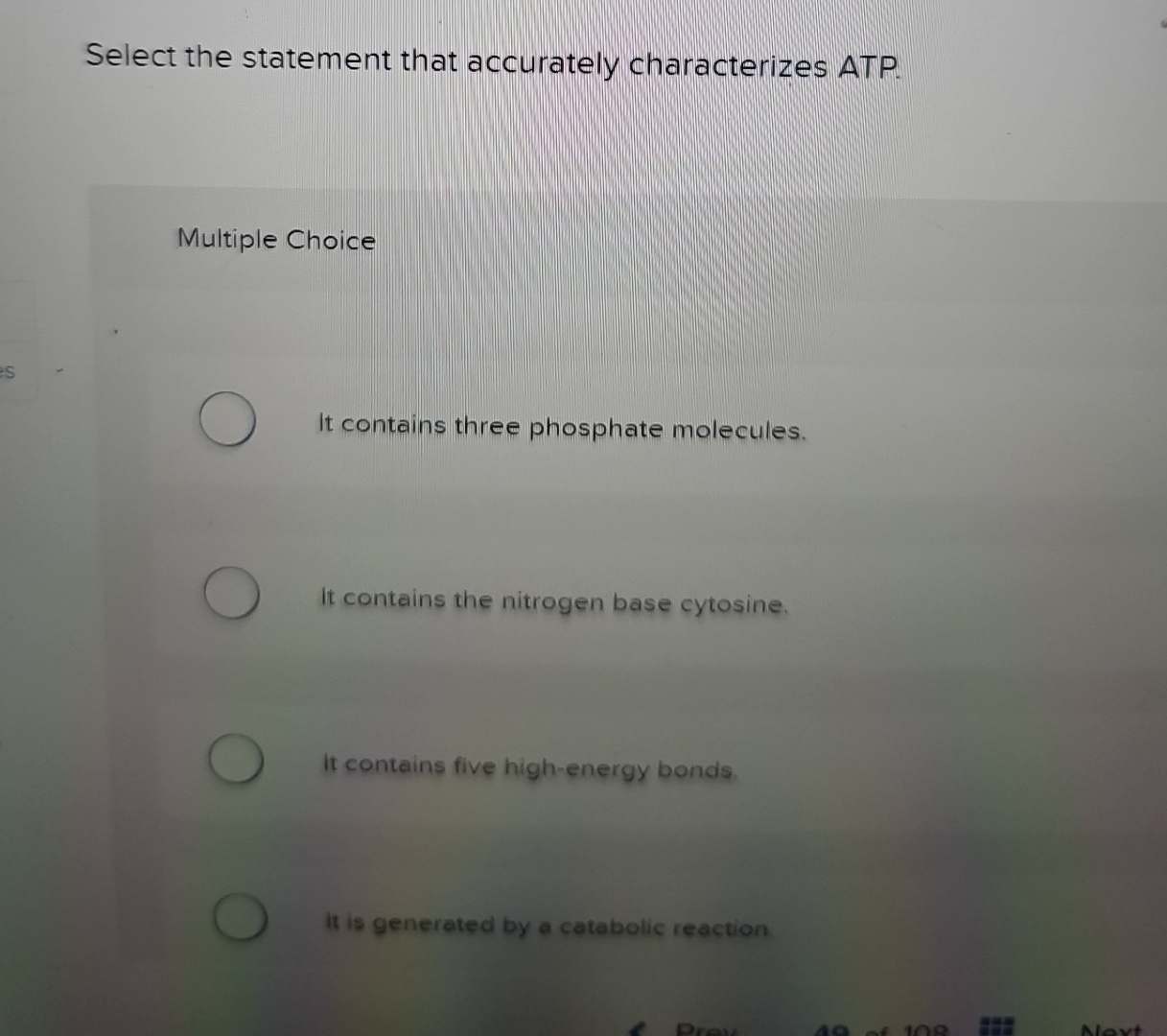 Solved Select the statement that accurately characterizes | Chegg.com