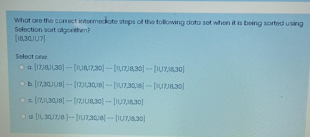 Solved What are the correct intermediate steps of the | Chegg.com