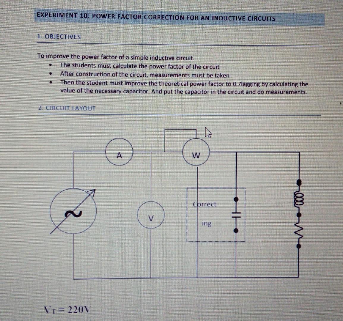 Solved 1. theoretical calculations R=1 kohm, L= 8 H in | Chegg.com