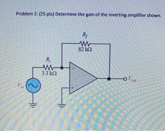 Solved Problem 1: (25 pts) Determine the gain of the | Chegg.com Solved Problem 1: (25 pts) Determine the gain of the | Chegg.com