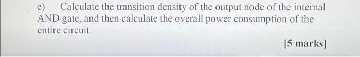 Solved Consider a gate level implementation of the Boolean | Chegg.com
