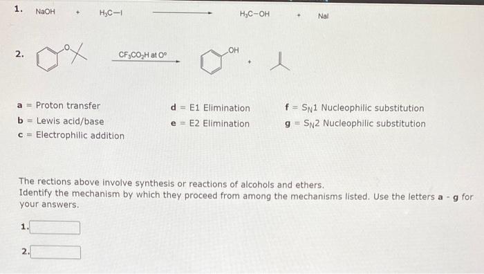 Solved 1. ↛Cl2→ Ethand HCl 2. The rections above involve | Chegg.com
