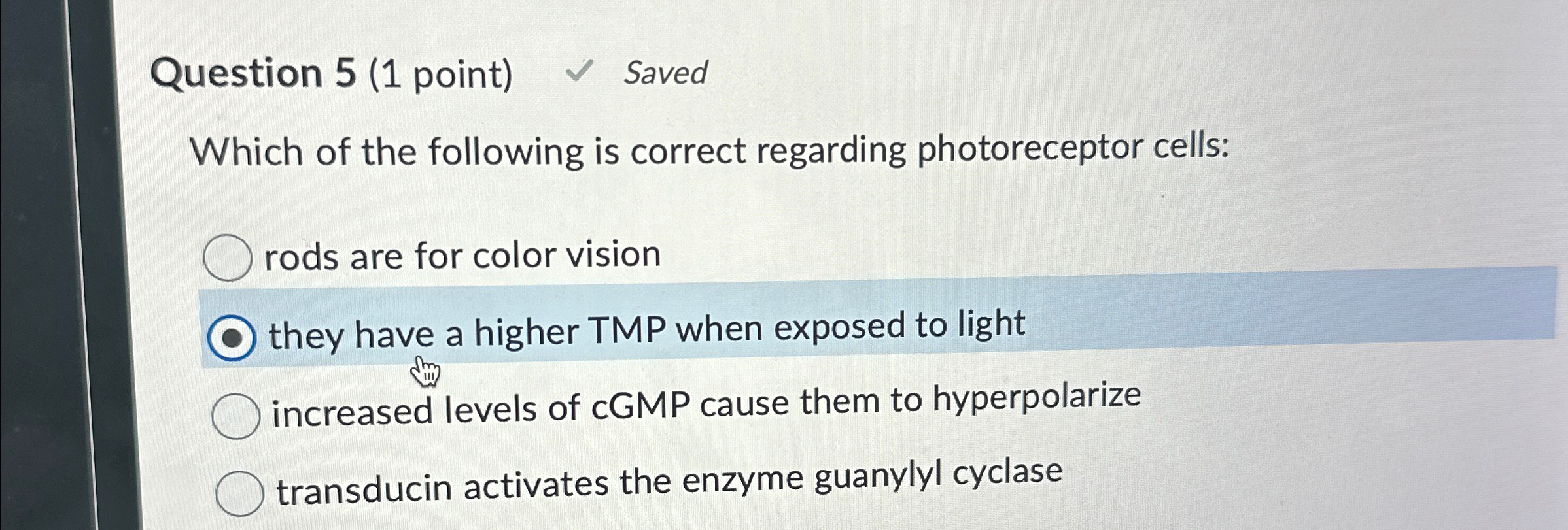 Solved Question 5 (1 point) SavedWhich of the following | Chegg.com Solved Question 5 (1 point) SavedWhich of the following | Chegg.com