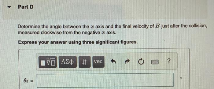 Solved Two Smooth Disks A And B Each Have A Mass Of 05 Kg 