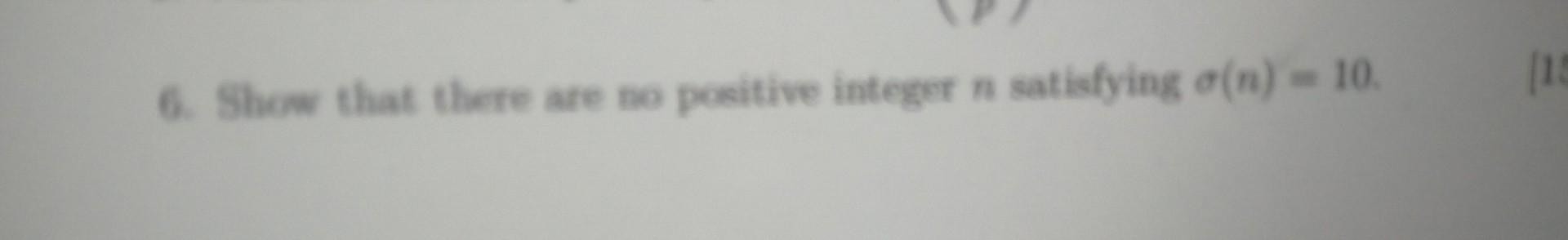 Solved 6. Shum that there are no positive integer n | Chegg.com