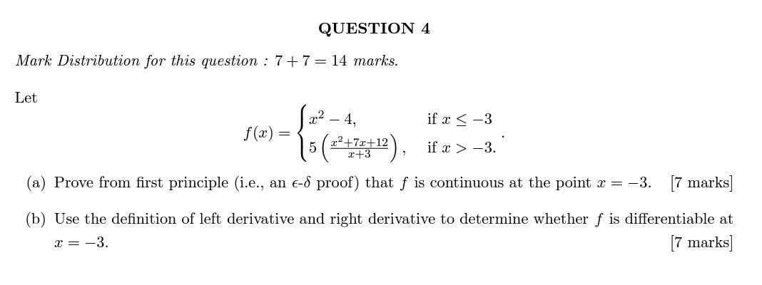 Solved Mark Distribution for this question : 7+7=14 marks. | Chegg.com
