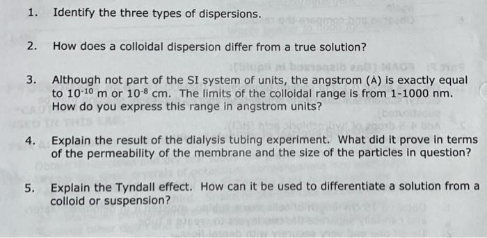 Solved Although not part of the SI system of units, the | Chegg.com