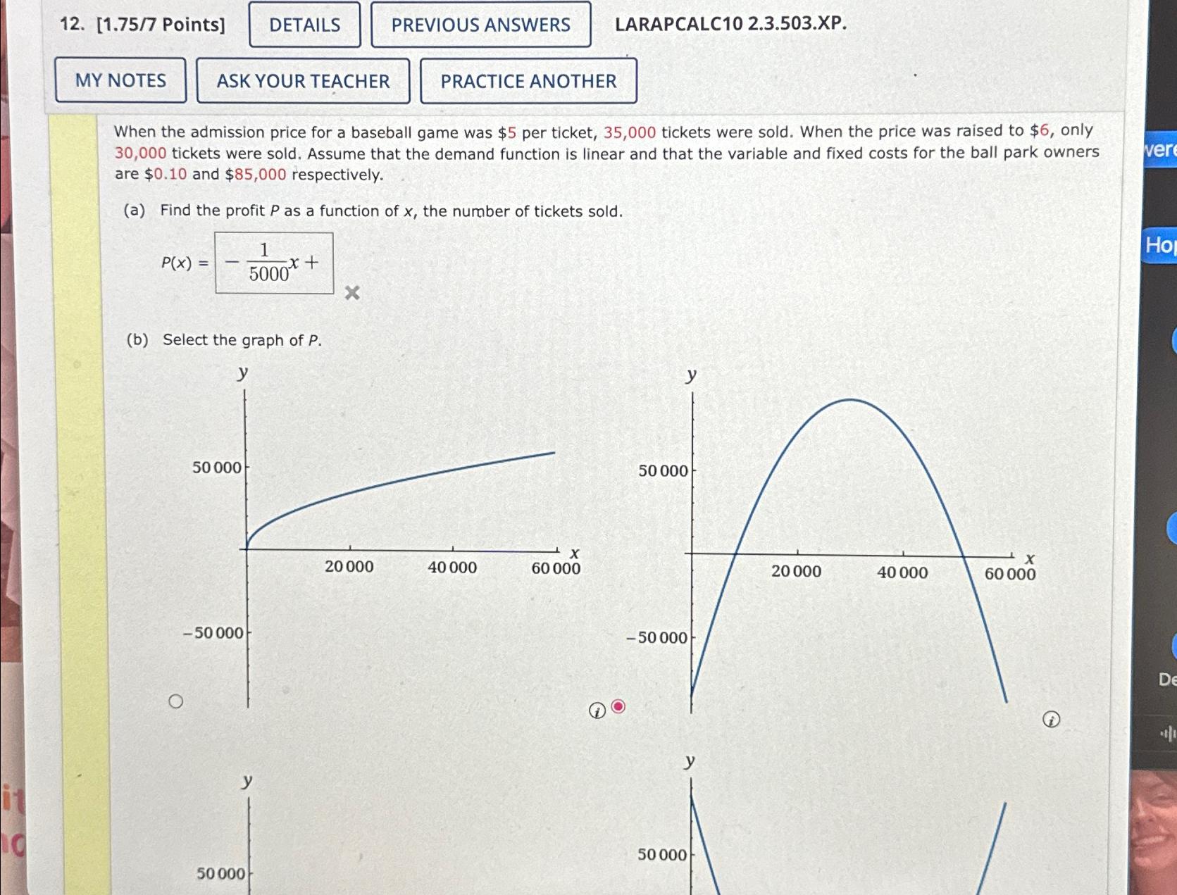 Solved I need helo finding the P(x) | Chegg.com