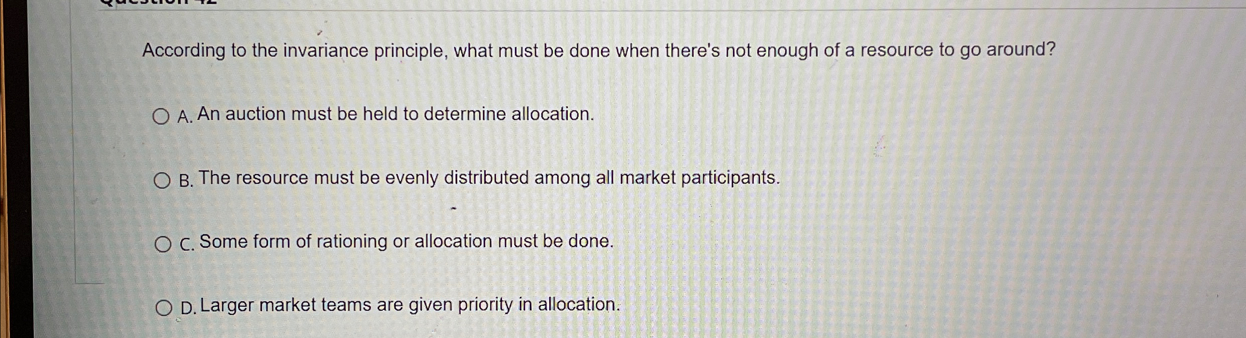 Solved According to the invariance principle, what must be | Chegg.com