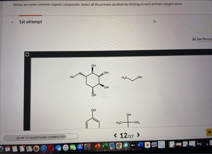 Solved Below are some common organic compounds. Select all | Chegg.com