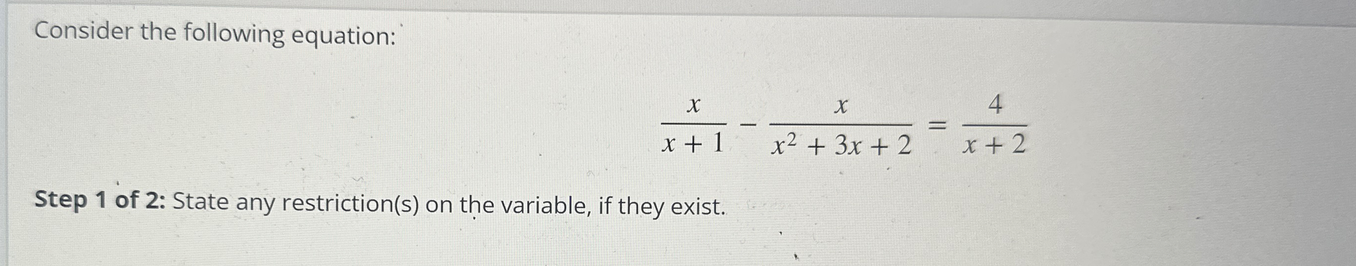 Solved Consider the following | Chegg.com