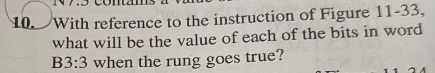 With reference to the instruction of Figure 11-33, | Chegg.com