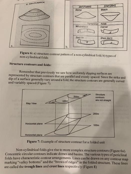 Solved Cylindrical and non-cylindrical folding: A curved | Chegg.com