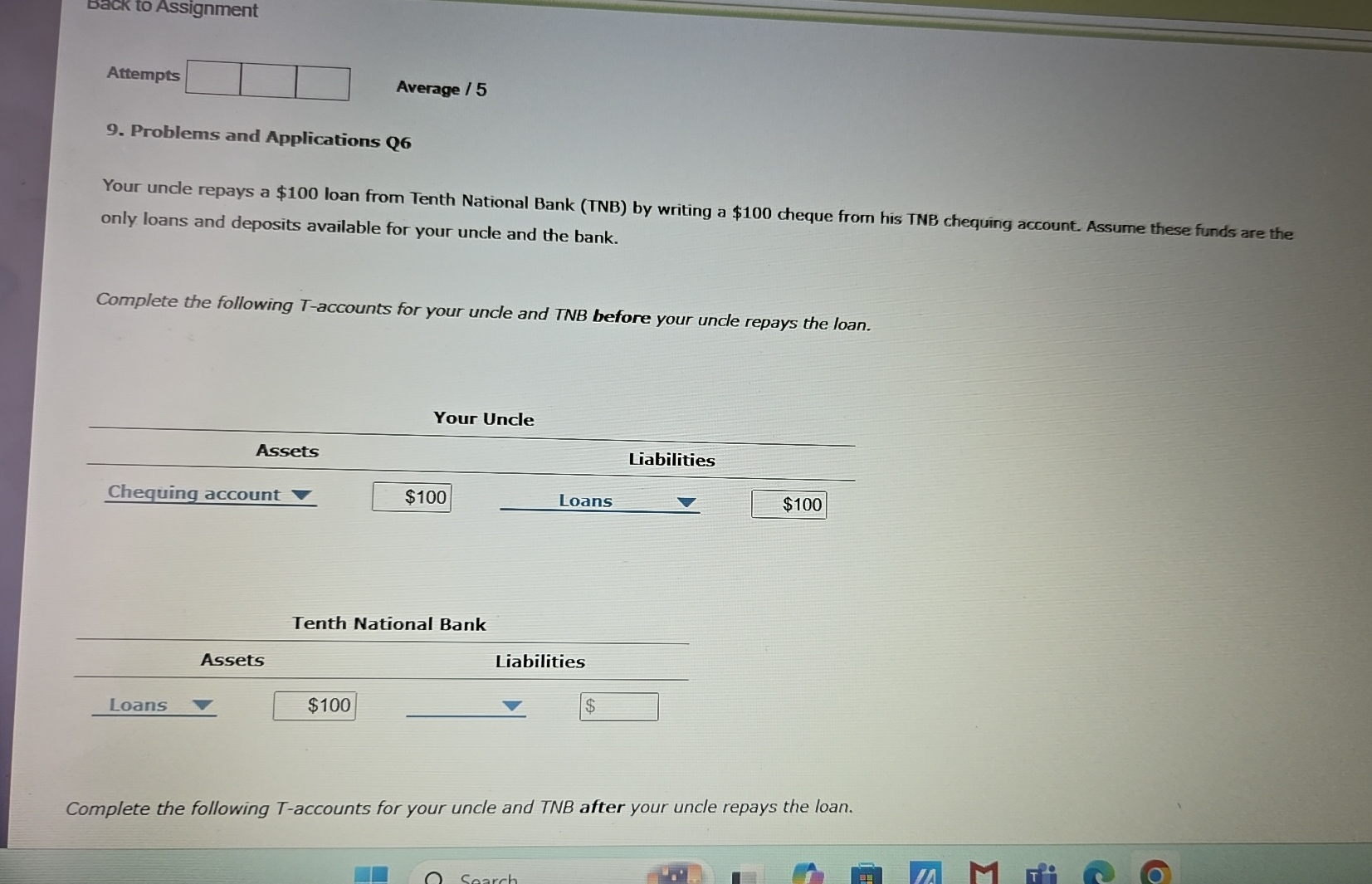 Solved Back to AssignmentAttempts ﻿Average / 59. ﻿Problems | Chegg.com