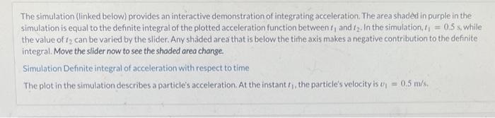 Solved The simulation (linked below) provides an interactive | Chegg.com
