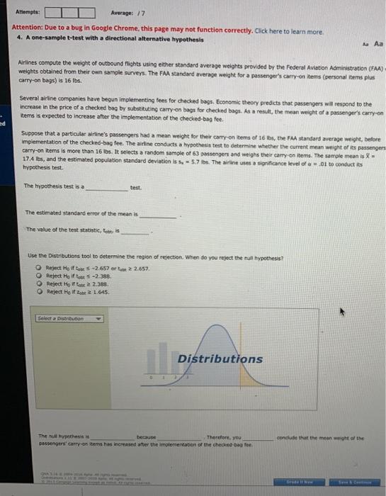 Solved Attempts: Average: 77 Attention: Due to a bug in | Chegg.com