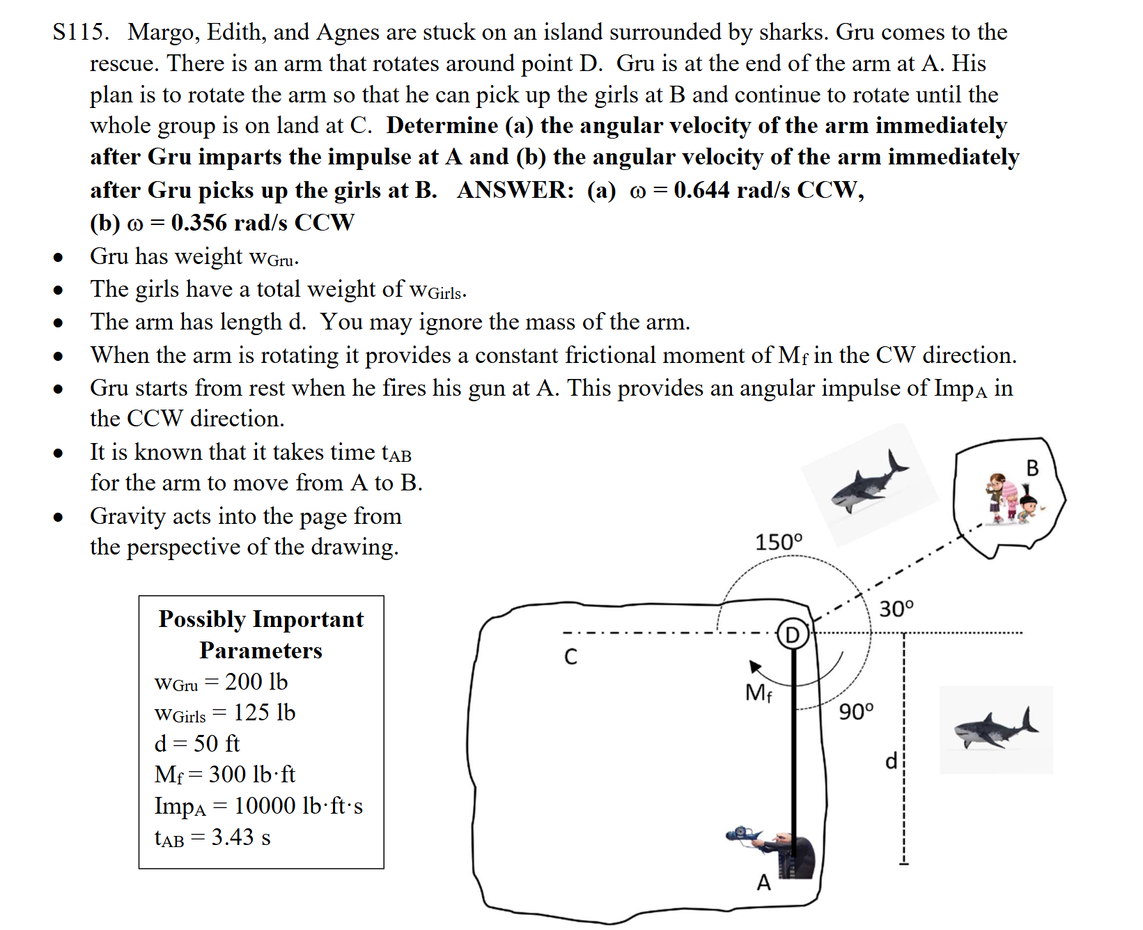 Margo, Edith, and Agnes are stuck on an ﻿island | Chegg.com
